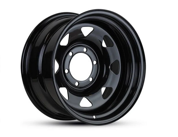 *Email First* 15x7 -15 Gloss Black OFFROADER XT Steel Rims 5x139.7 ...